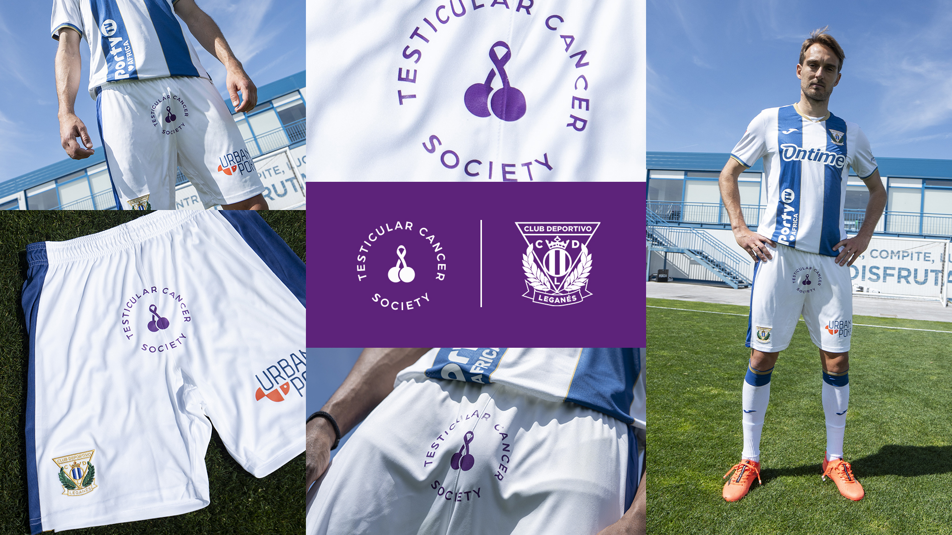 CD Leganés launches a campaign to raise awareness of testicular cancer ...